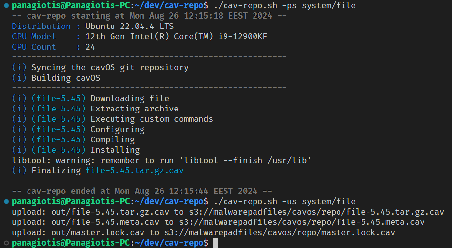 GitHub - h4rldev/cav-repo: The cavOS packaging system